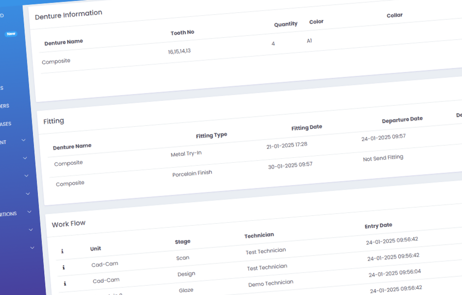 Workflow Tracking 🦷 Your Smart Assistant - Dental Lab Software